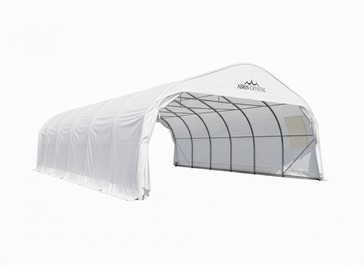 Car Shelter | Double 20ft Wide | For Rent | Abris Crystal - Abris Crystal